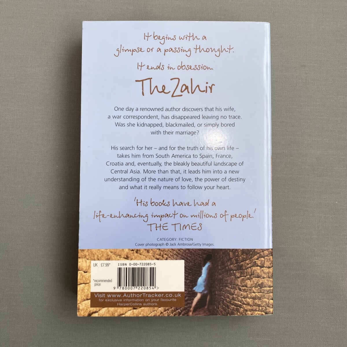 The Zahir By Paulo Coelho - Laurel Lane - Gift a book